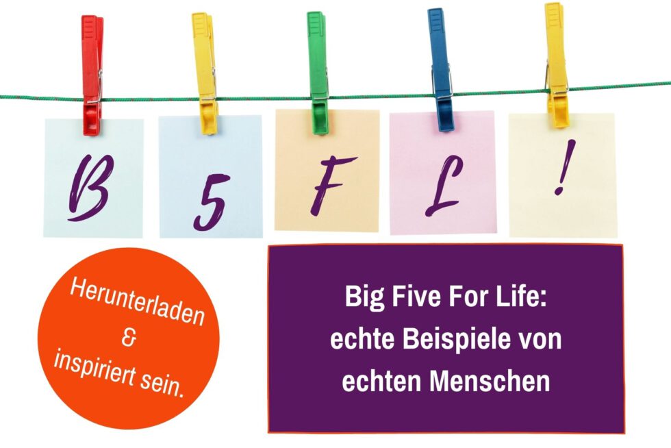 Was sind deine Big Five For Life? - Schmetterlingsfrequenz